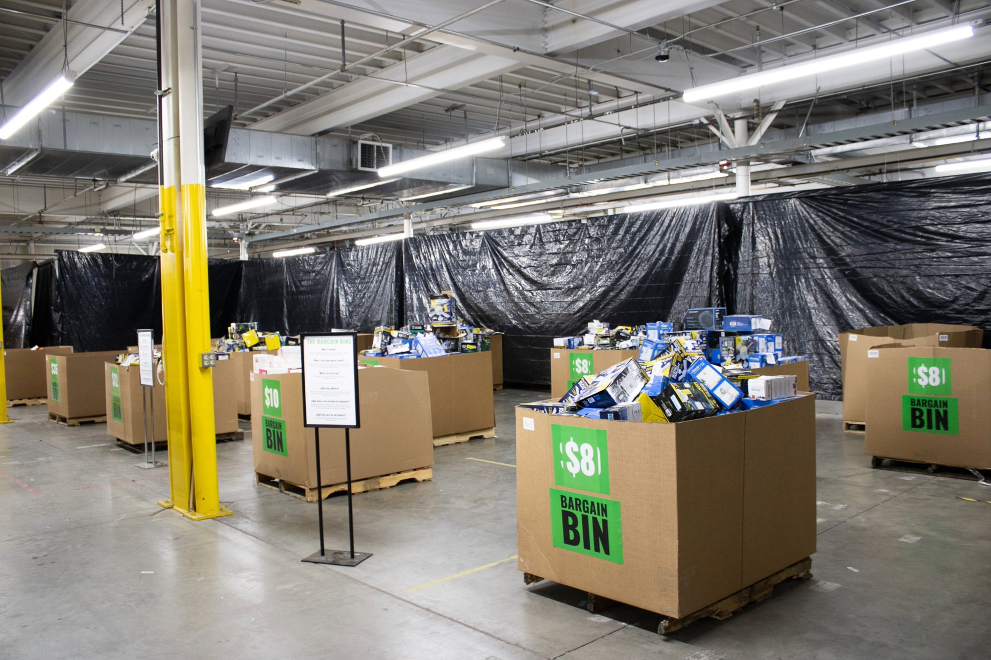 Warehouse B | Discount Warehouse | Lindon, Utah | Bin Store