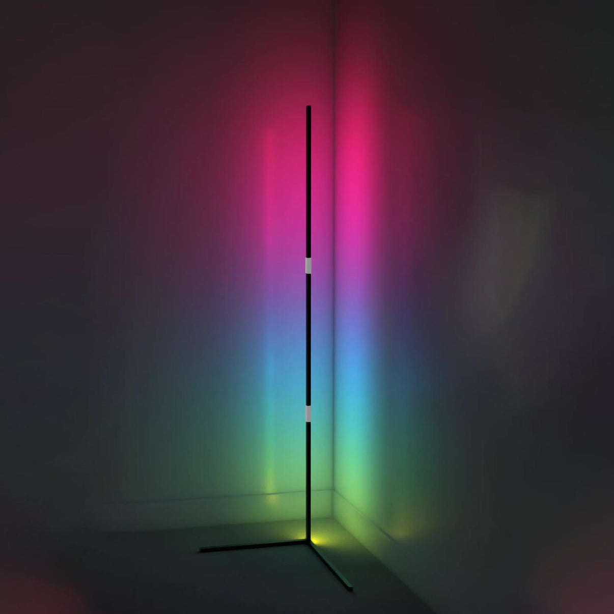 Vivitar RGB Corner Light Bar, 81 Total LEDs, Remote Included, Black ...