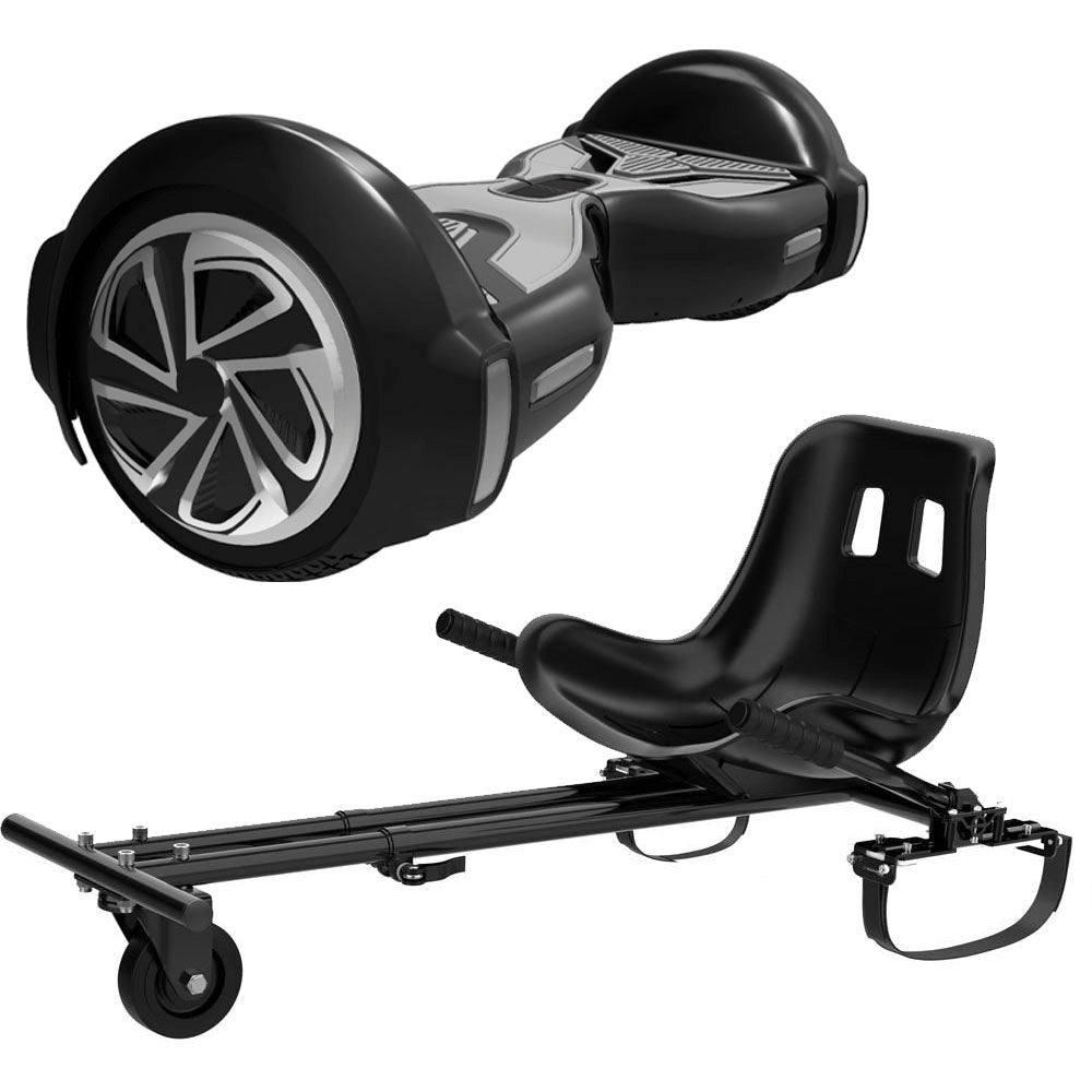 Hover-1 H1 Buggy Bundle Hoverboard + Go-Kart Attachment, Black ...